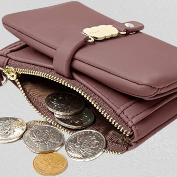 Bags | Small Wallet Strap With Zipper Wrist Strap Purse For Ladies ...
